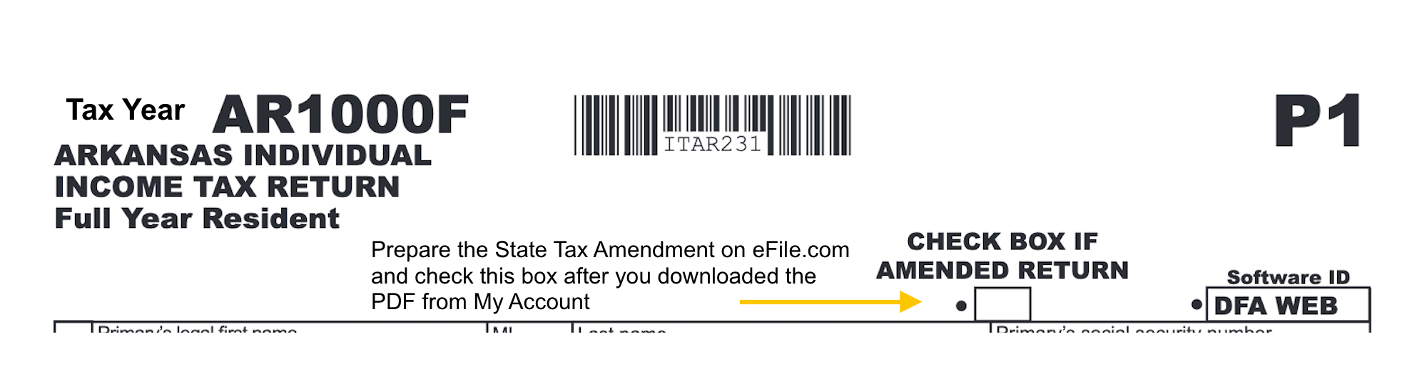Arkansas Tax Amendment Instructions and Forms. Prepare Online.